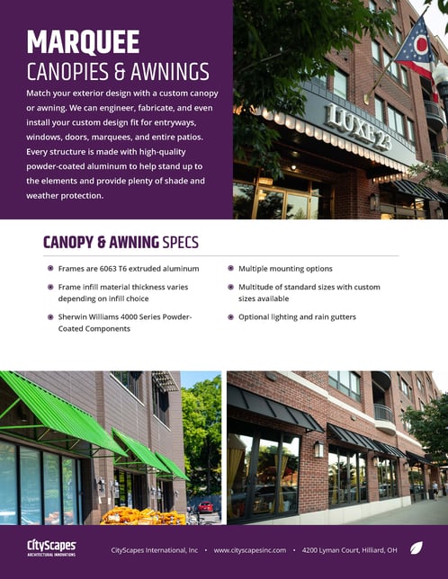Brochures - Architectural Screening Products - CityScapes, Inc.