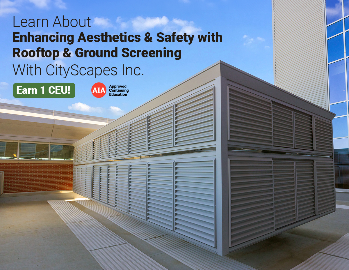 Continuing Education - AIA Approved CEUs - CityScapes, Inc.